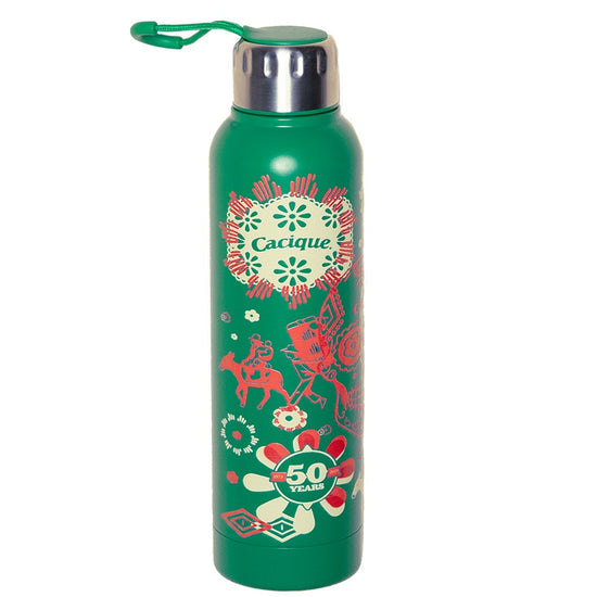 Cacique Stainless Steel Bottle – Cacique Foods Merchandise